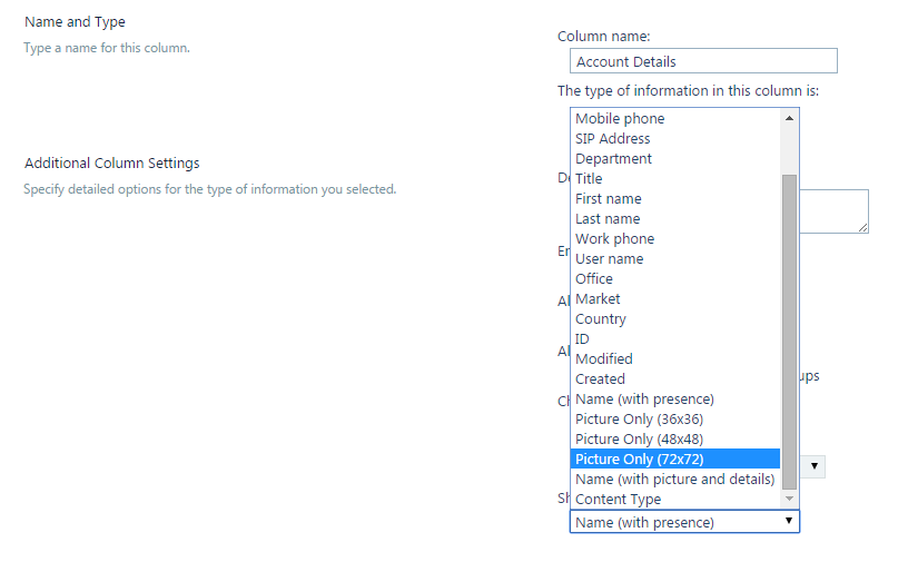 Showing users’ profile pictures in a SharePoint list – David Lozzi