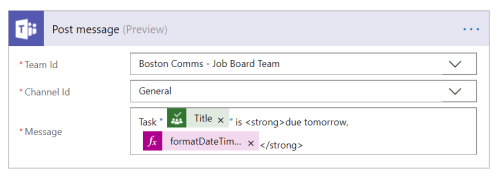 Use Microsoft Flow to remind the Team of due dates from Planner – David ...