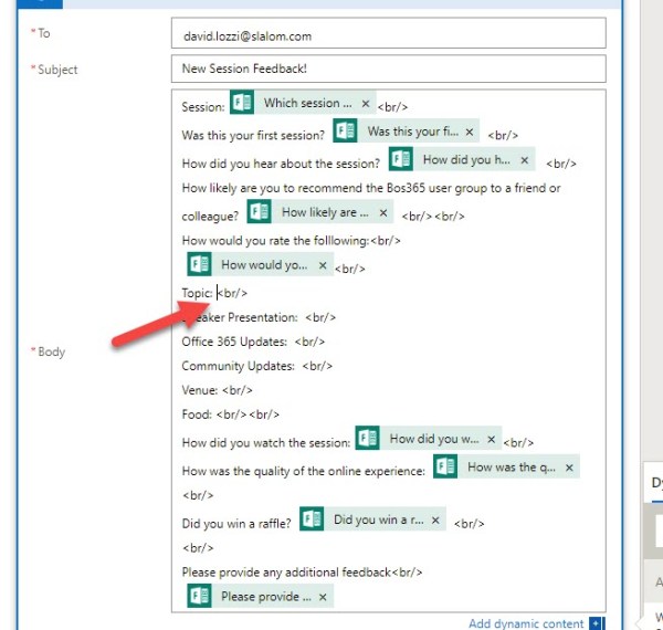 Using Microsoft Forms Likert questions in Flow – David Lozzi