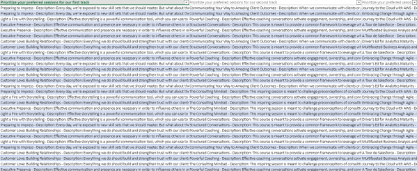 Microsoft Forms Ranking Questions to Individual SharePoint Fields with ...