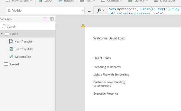 Creating a user-friendly SharePoint view using PowerApps – David Lozzi