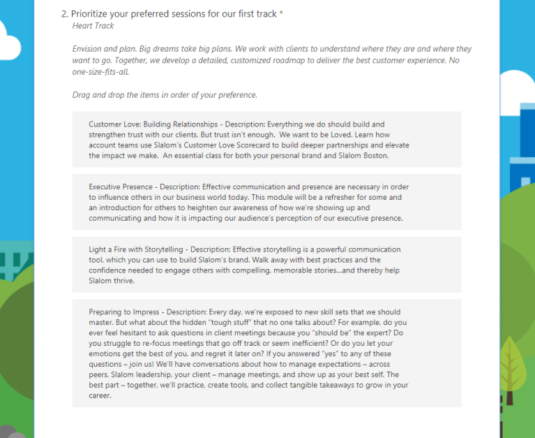 Microsoft Forms Ranking Questions to Individual SharePoint Fields with ...