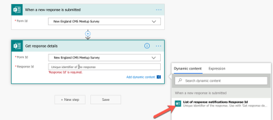 Saving data from Microsoft Forms into Excel using Power Automate (Flow ...