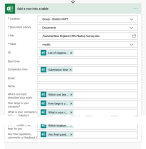 Saving data from Microsoft Forms into Excel using Power Automate (Flow ...